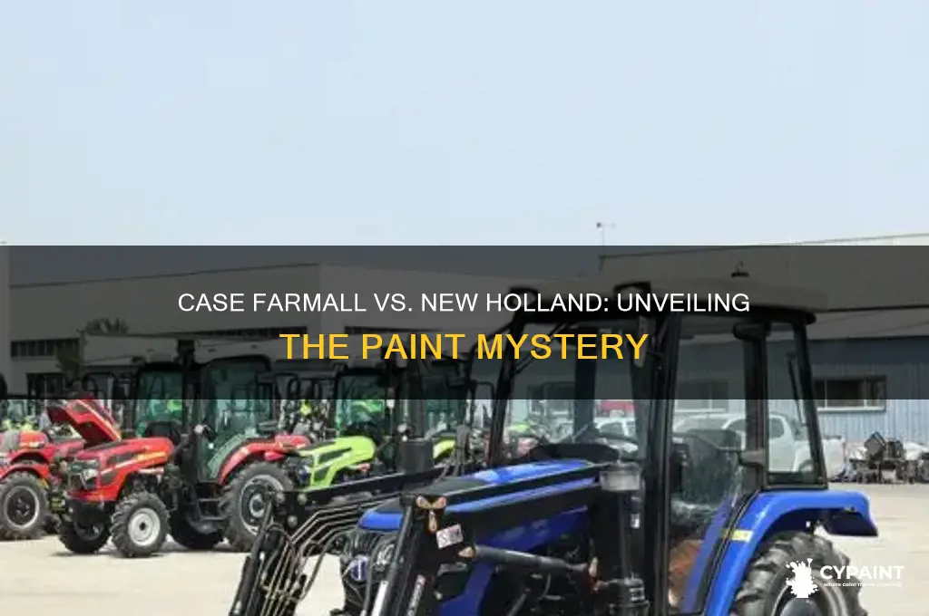 Case Farmall Vs. New Holland: Unveiling The Paint Mystery | CyPaint