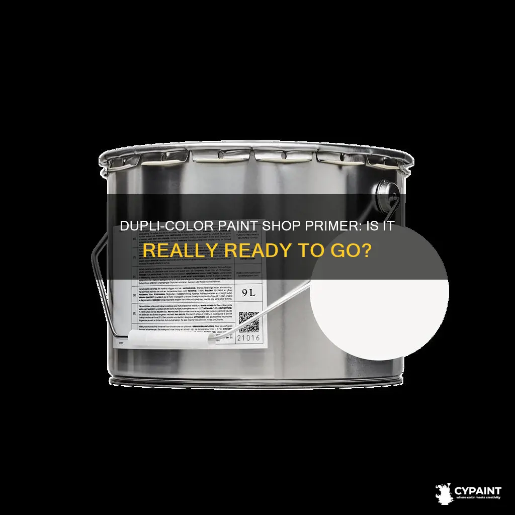 Dupli-Color Paint Shop Primer: Is It Really Ready To Go? | CyPaint