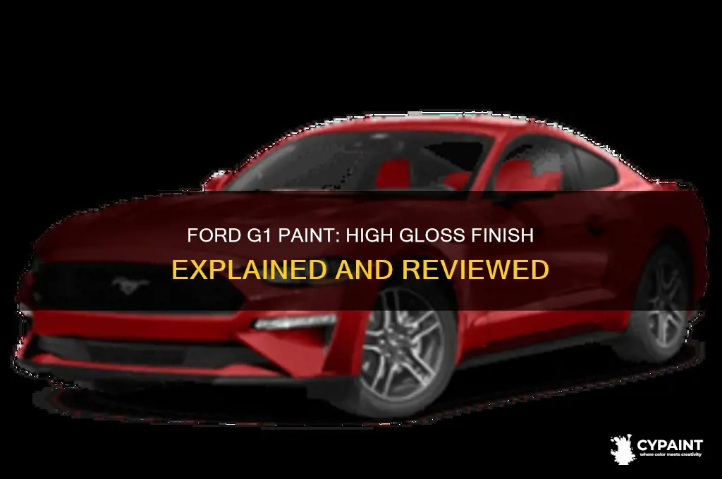 Ford G1 Paint: High Gloss Finish Explained And Reviewed | CyPaint
