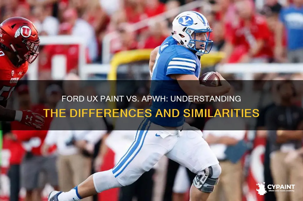 Ford Ux Paint Vs. Apwh: Understanding The Differences And Similarities ...