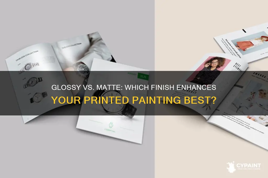 Glossy Vs. Matte: Which Finish Enhances Your Printed Painting Best ...