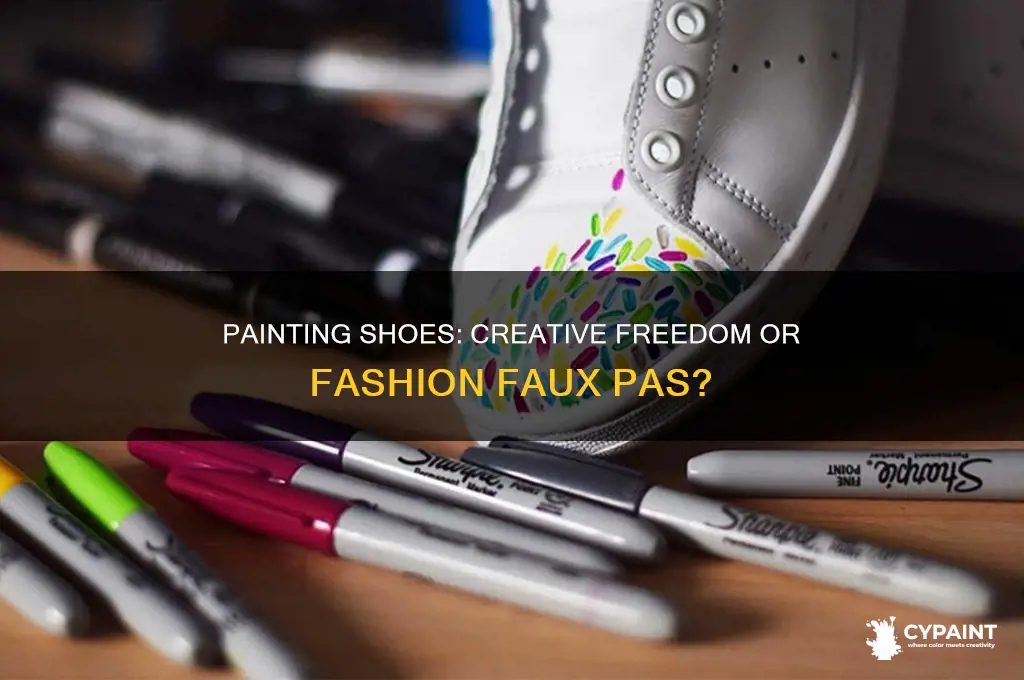 Painting Shoes: Creative Freedom Or Fashion Faux Pas? | CyPaint