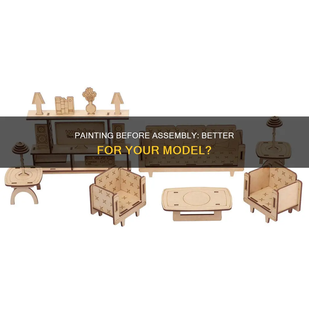 Painting Before Assembly: Better For Your Model? | CyPaint
