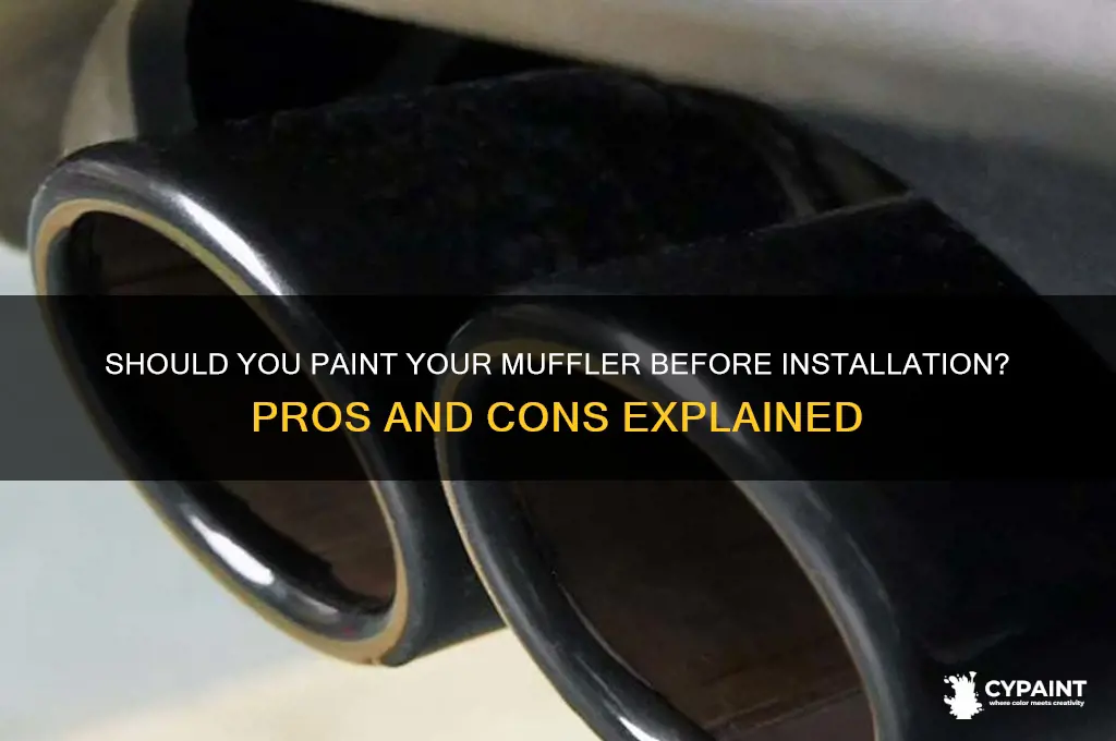 Should You Paint Your Muffler Before Installation? Pros And Cons ...