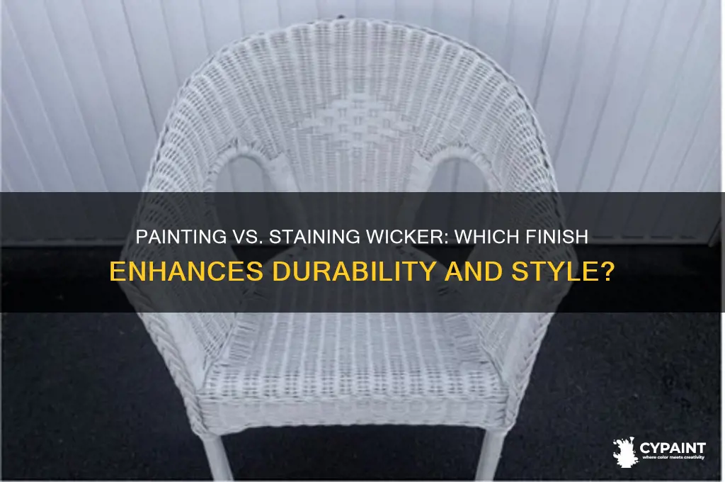 Painting Vs. Staining Wicker: Which Finish Enhances Durability And ...