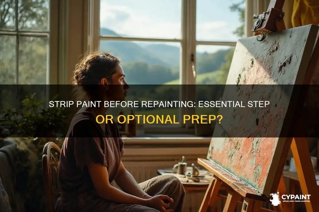 Strip Paint Before Repainting: Essential Step Or Optional Prep? | CyPaint