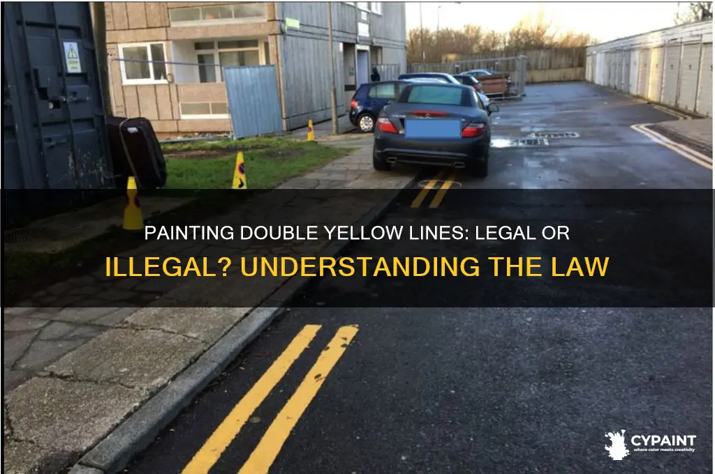 Painting Double Yellow Lines: Legal Or Illegal? Understanding The Law ...