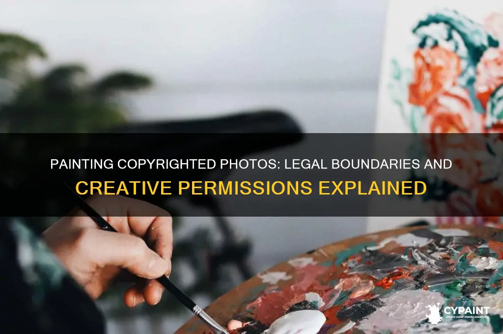 Painting Copyrighted Photos: Legal Boundaries And Creative Permissions ...
