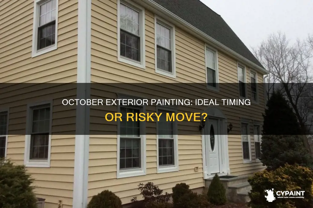 October Exterior Painting: Ideal Timing Or Risky Move? | CyPaint