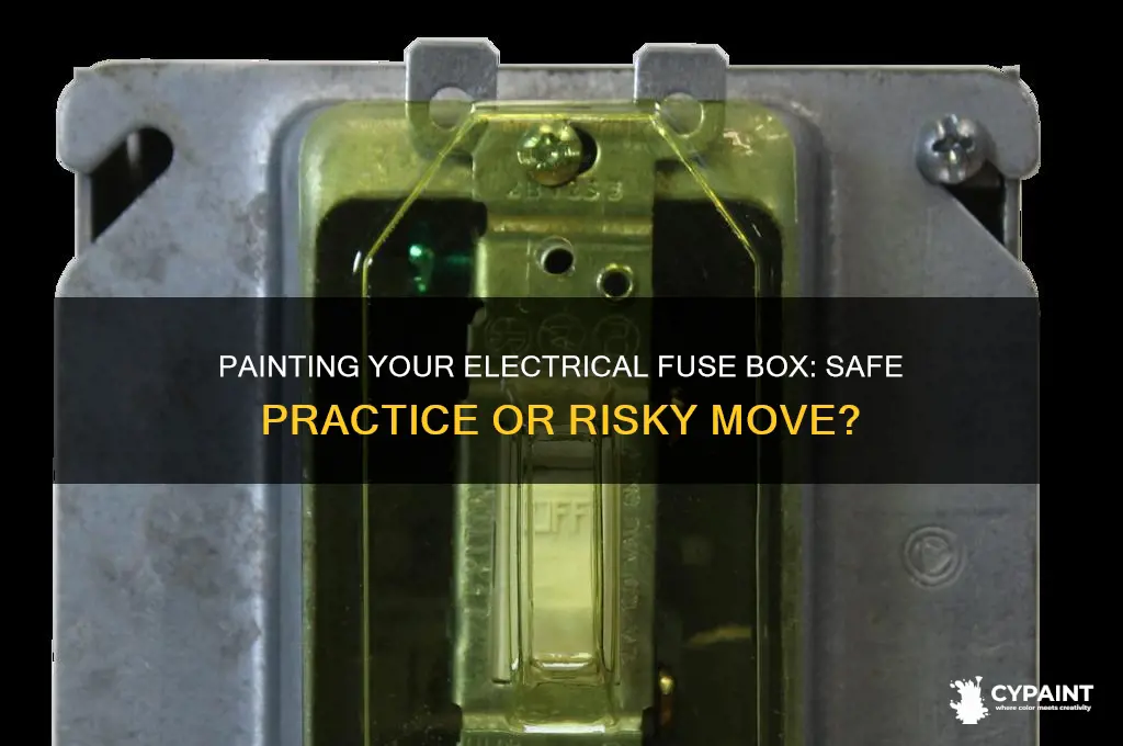 Painting Your Electrical Fuse Box: Safe Practice Or Risky Move? | CyPaint