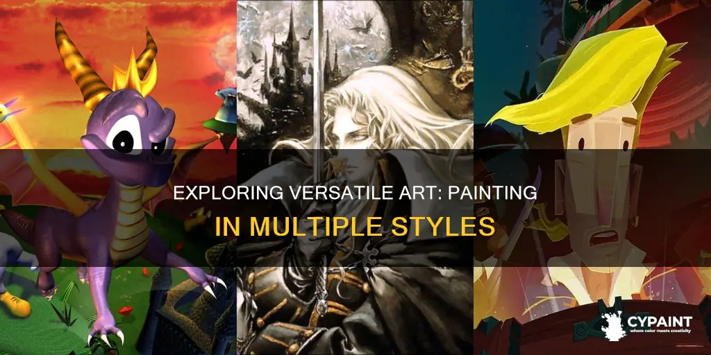 Exploring Versatile Art: Painting In Multiple Styles | CyPaint