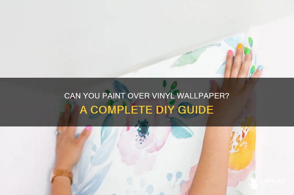 Can You Paint Over Vinyl Wallpaper? A Complete Diy Guide | CyPaint