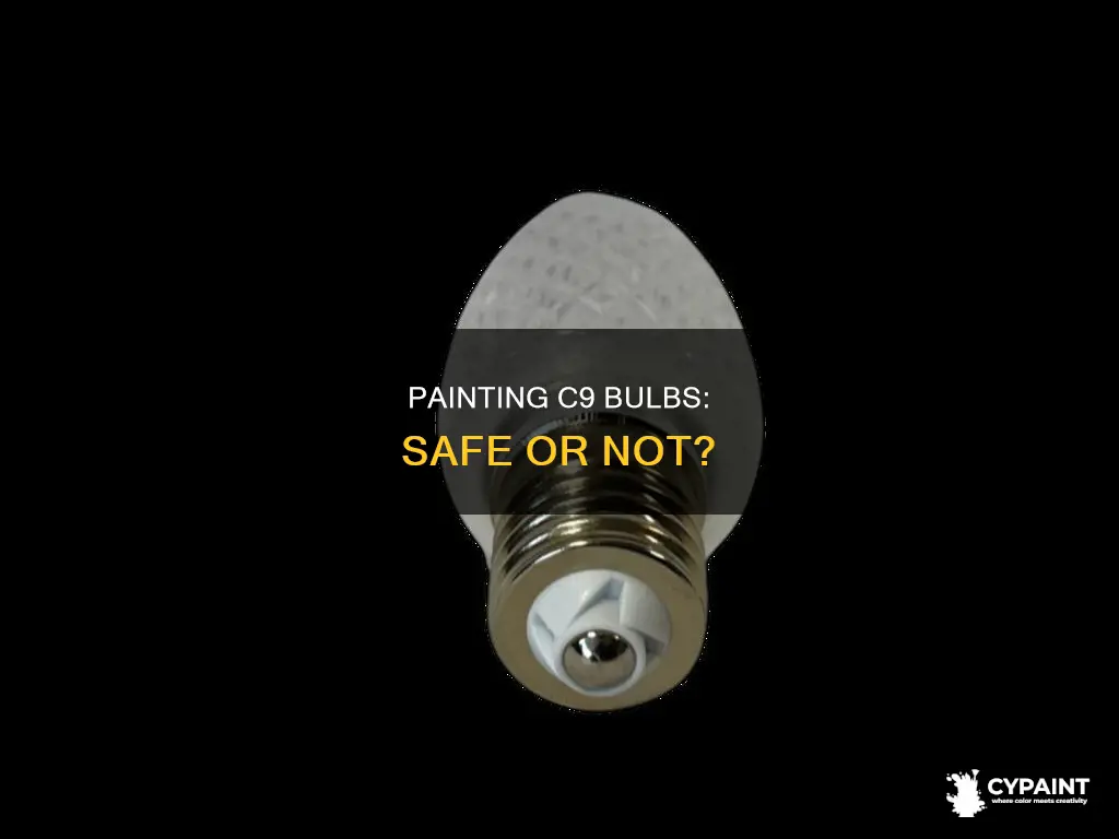 Painting C9 Bulbs: Safe Or Not? | CyPaint