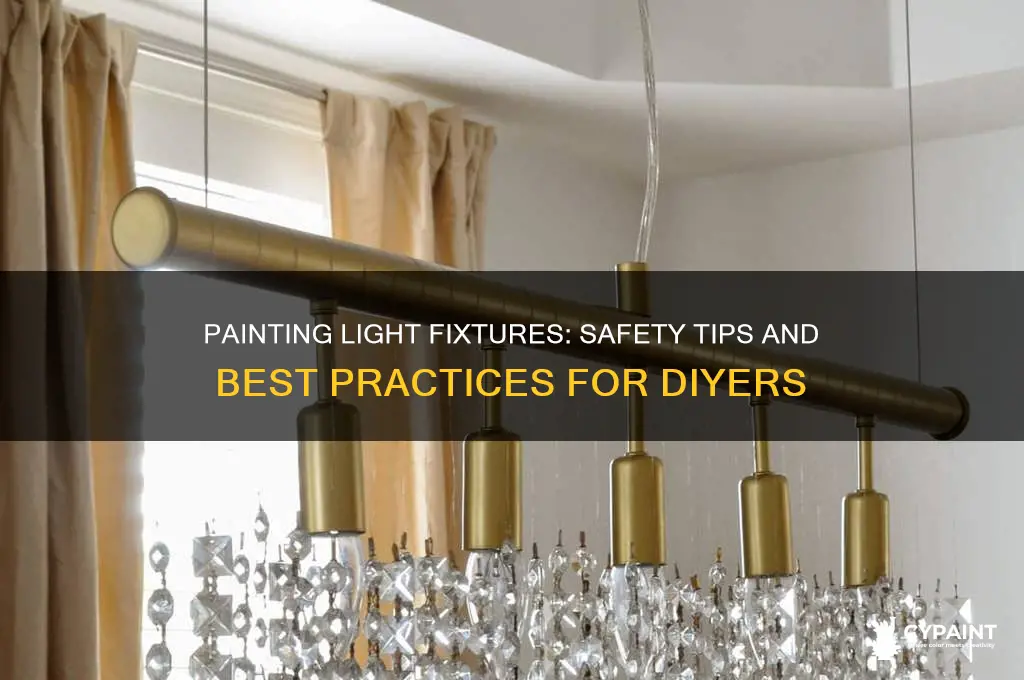Painting Light Fixtures: Safety Tips And Best Practices For Diyers ...
