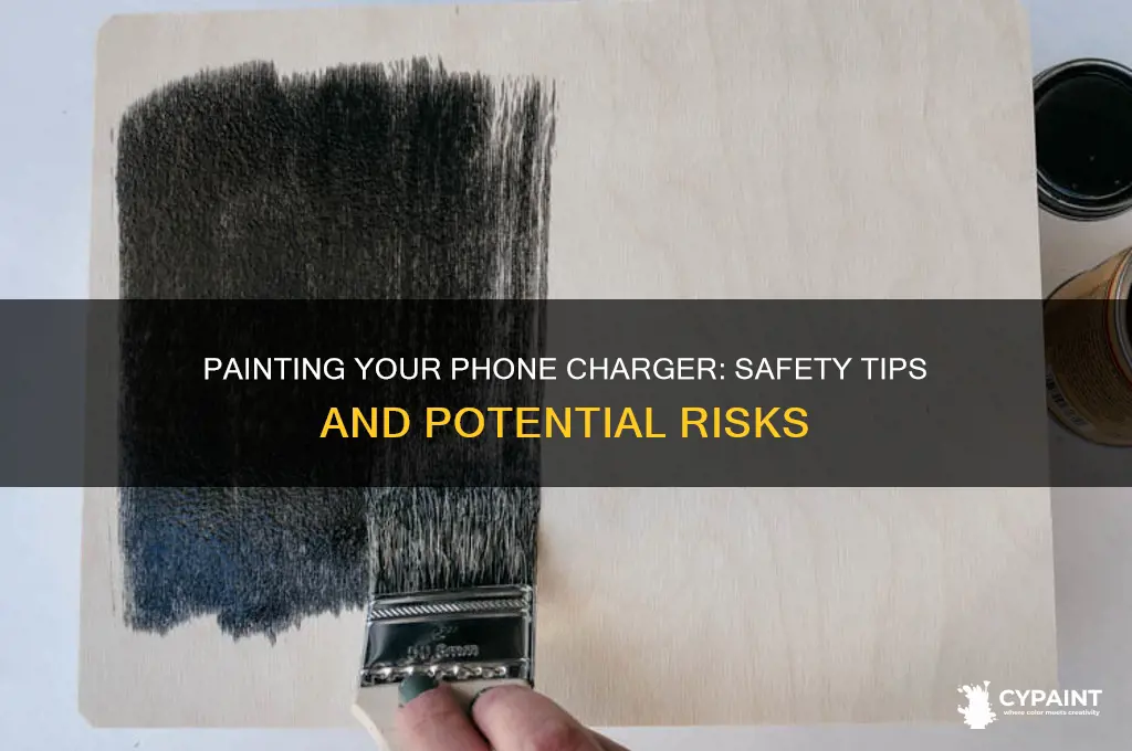 Painting Your Phone Charger: Safety Tips And Potential Risks | CyPaint