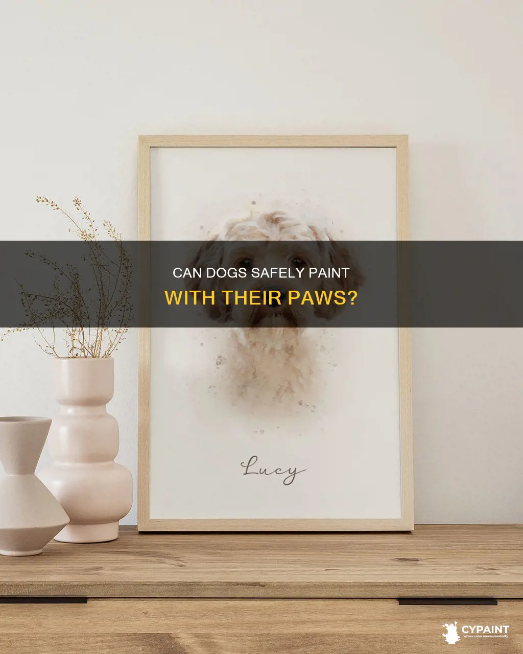 Can Dogs Safely Paint With Their Paws? | CyPaint