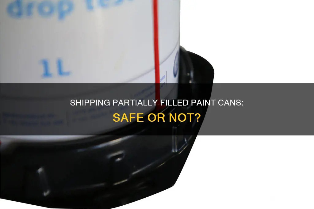 Shipping Partially Filled Paint Cans: Safe Or Not? | CyPaint