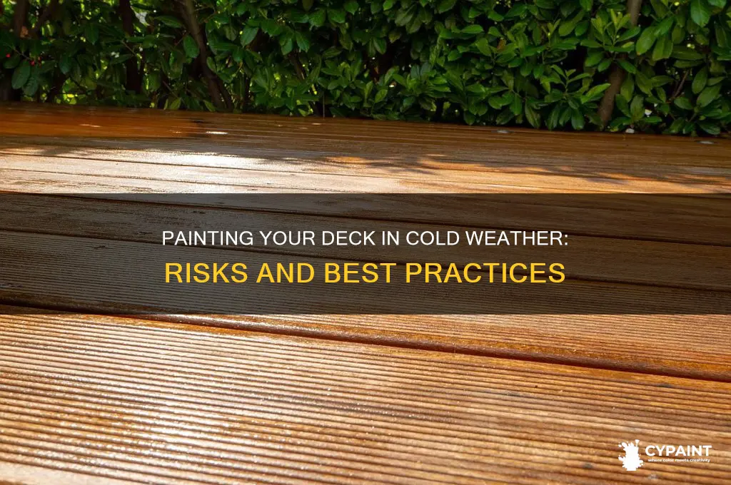 Painting Your Deck In Cold Weather: Risks And Best Practices | CyPaint