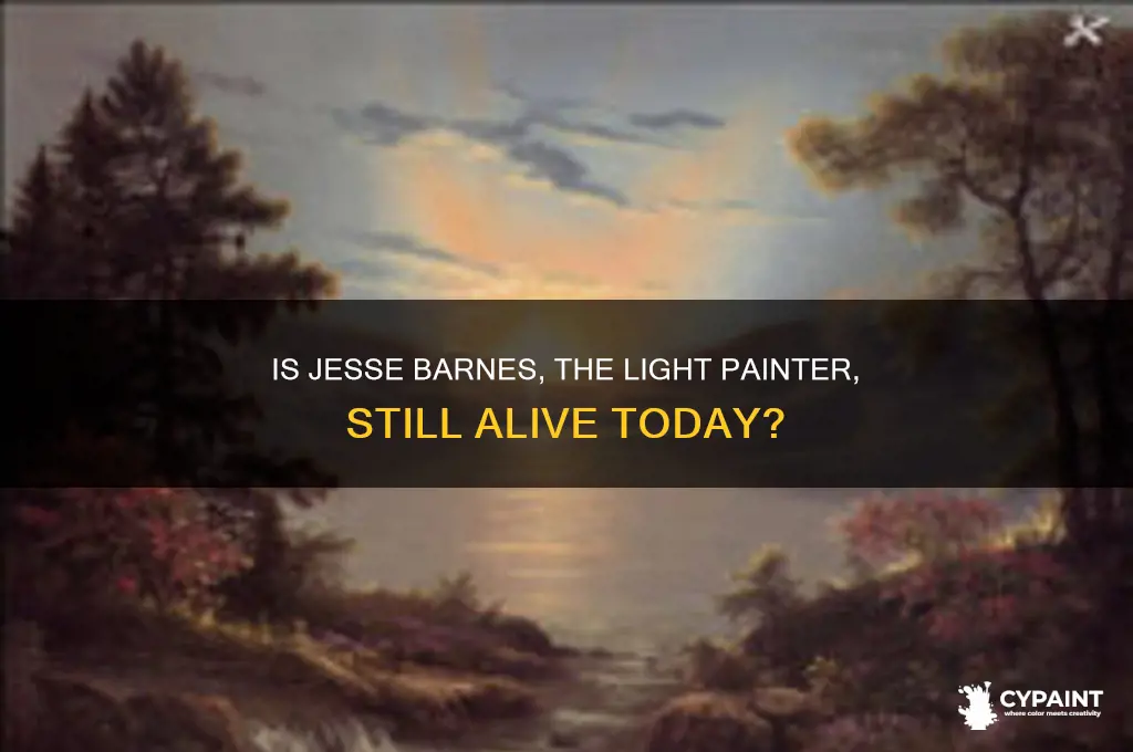 Is Jesse Barnes, The Light Painter, Still Alive Today? | CyPaint