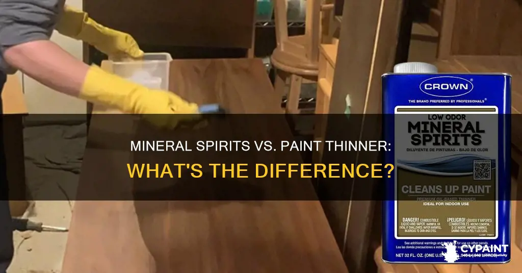 Mineral Spirits Vs. Paint Thinner: What's The Difference? | CyPaint
