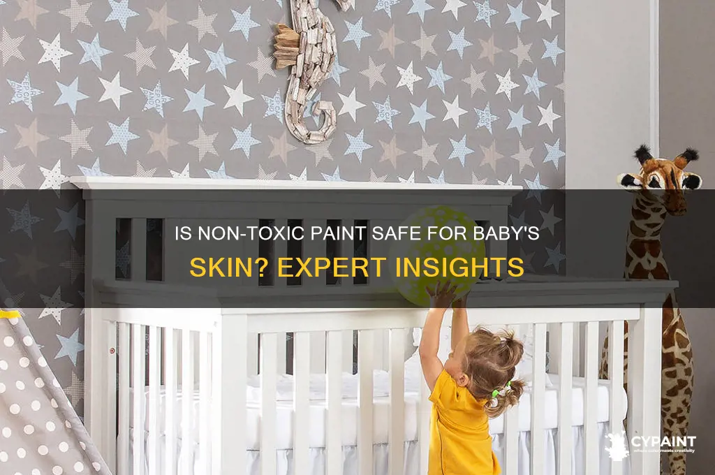 Is Non-Toxic Paint Safe For Baby's Skin? Expert Insights | CyPaint