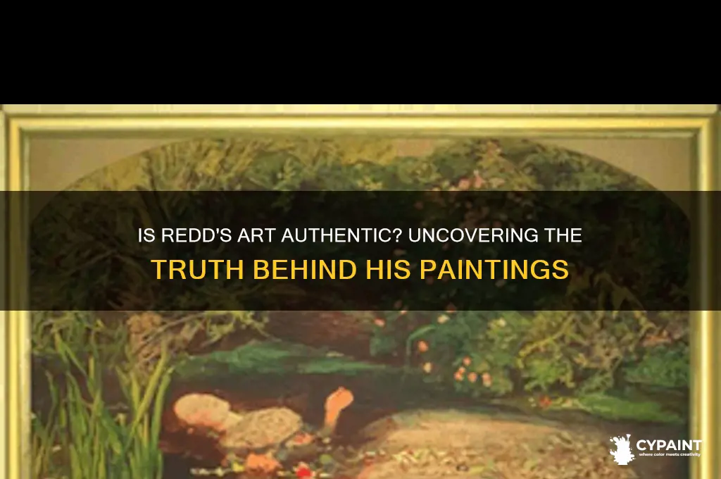 Is Redd's Art Authentic? Uncovering The Truth Behind His Paintings ...