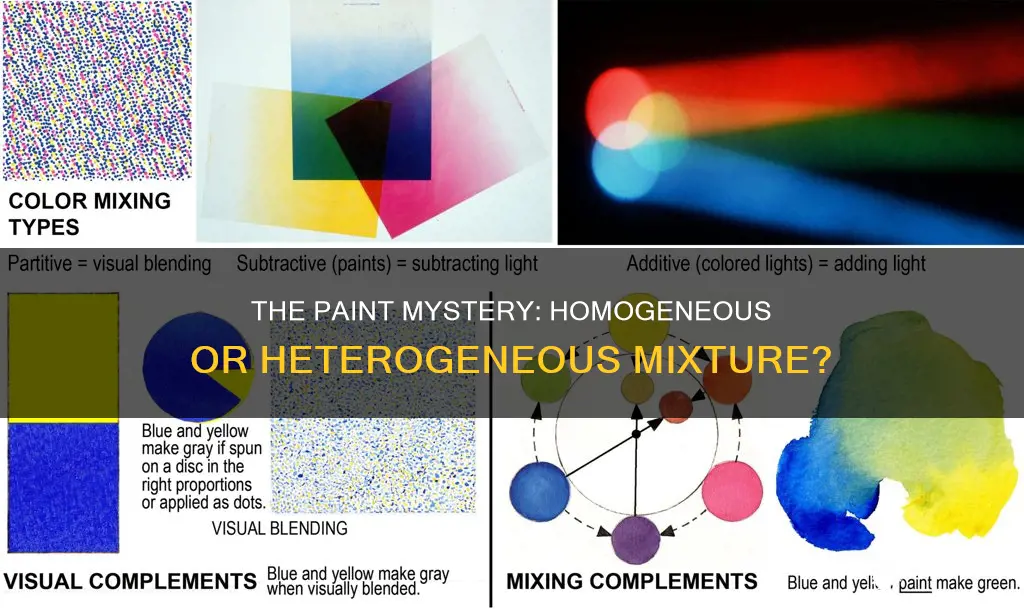 The Paint Mystery: Homogeneous Or Heterogeneous Mixture? | CyPaint