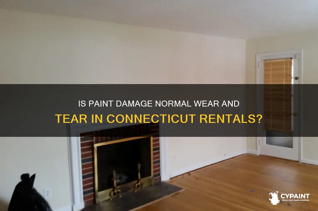 Is Paint Damage Normal Wear And Tear In Connecticut Rentals? | CyPaint