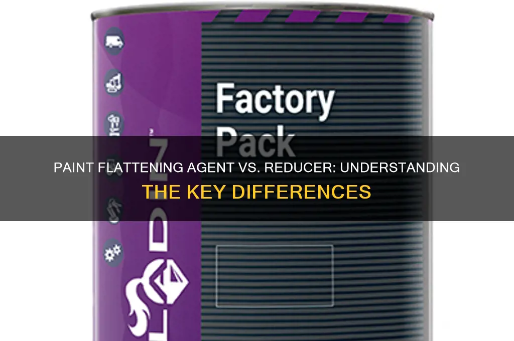 Paint Flattening Agent Vs. Reducer: Understanding The Key Differences ...