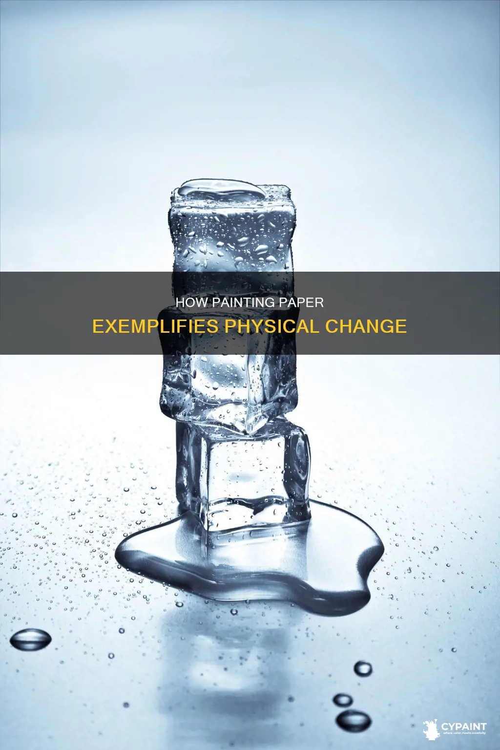 How Painting Paper Exemplifies Physical Change | CyPaint