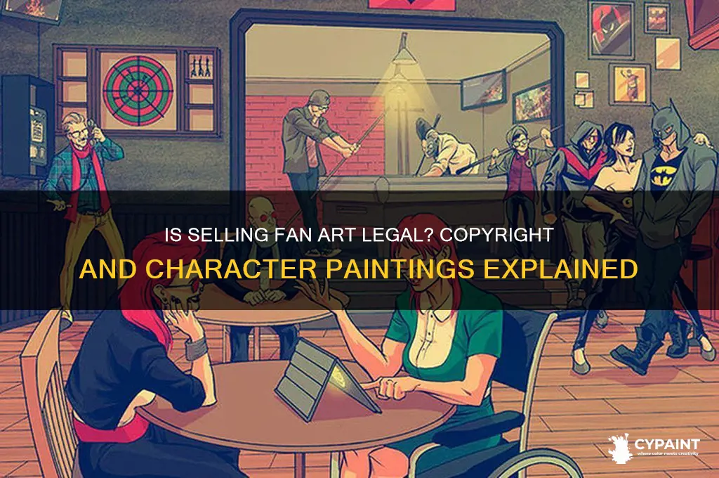 Is Selling Fan Art Legal? Copyright And Character Paintings Explained ...