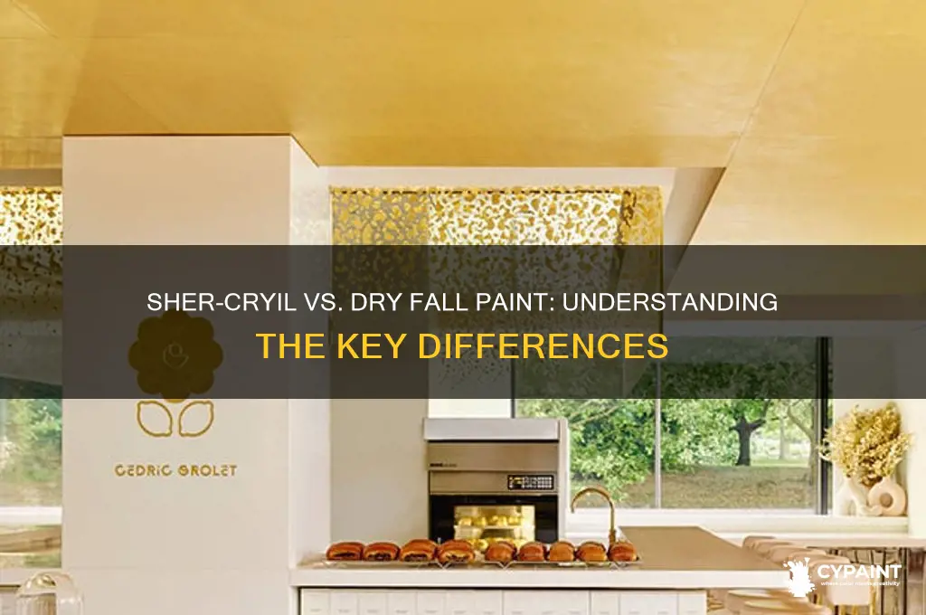 Sher-Cryil Vs. Dry Fall Paint: Understanding The Key Differences | CyPaint