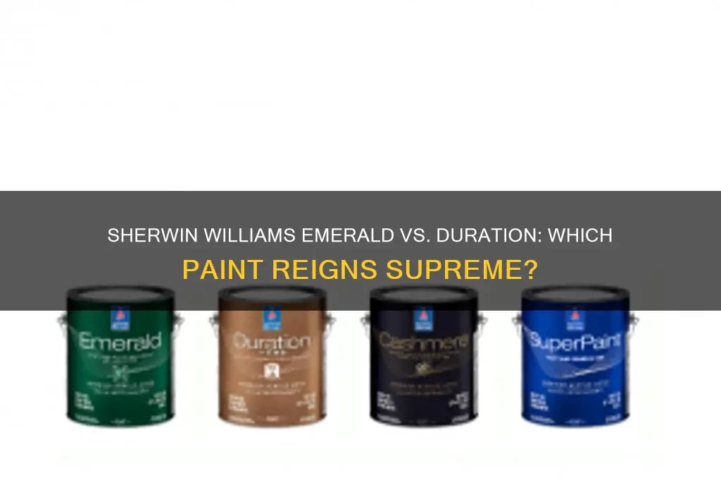 Sherwin Williams Emerald Vs Duration