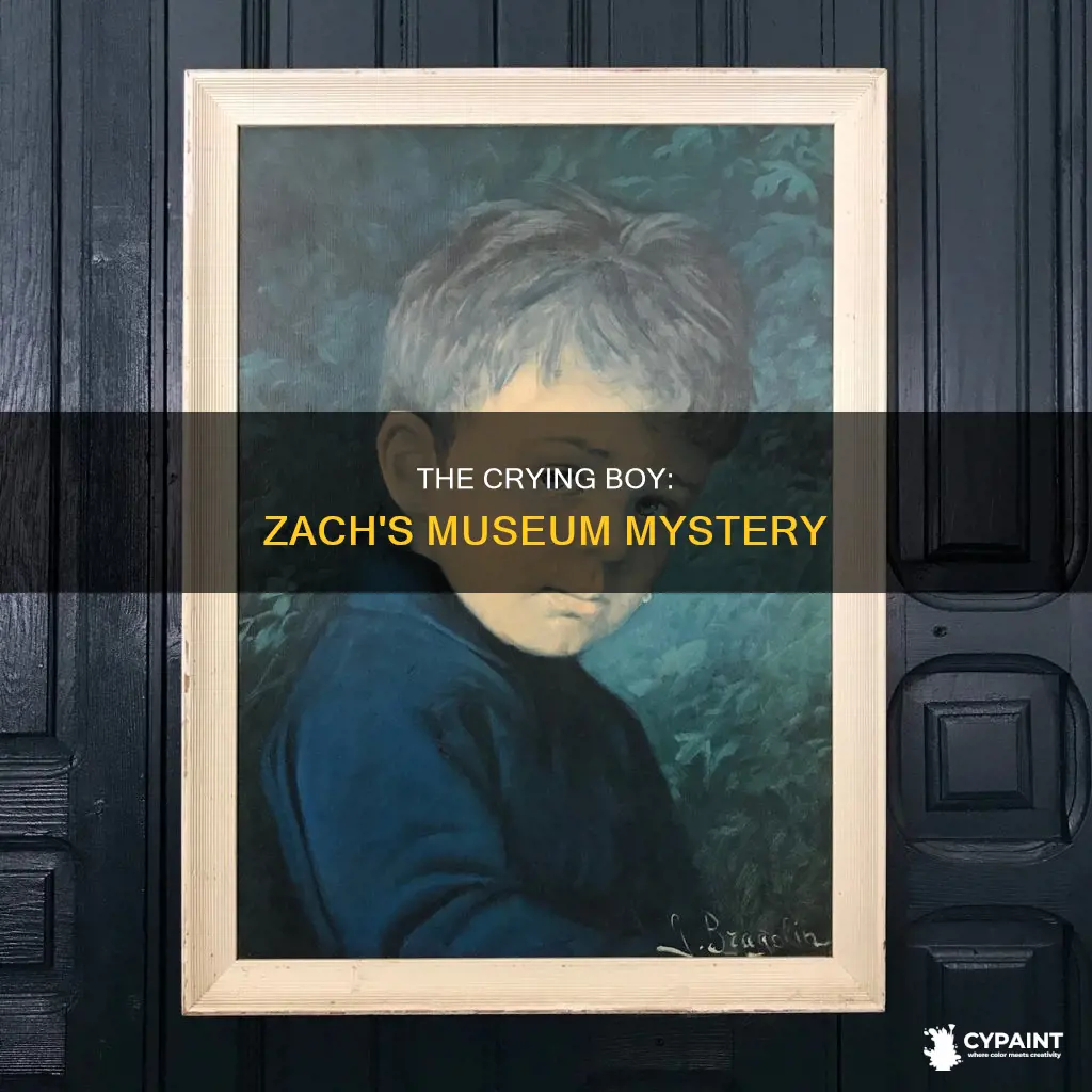 The Crying Boy: Zach's Museum Mystery | CyPaint