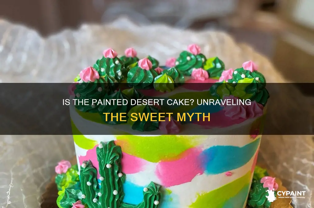 Is The Painted Desert Cake? Unraveling The Sweet Myth | CyPaint