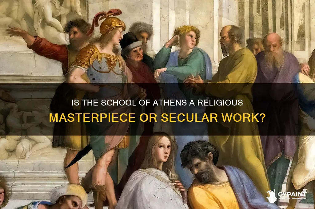 Is The School Of Athens A Religious Masterpiece Or Secular Work? | CyPaint