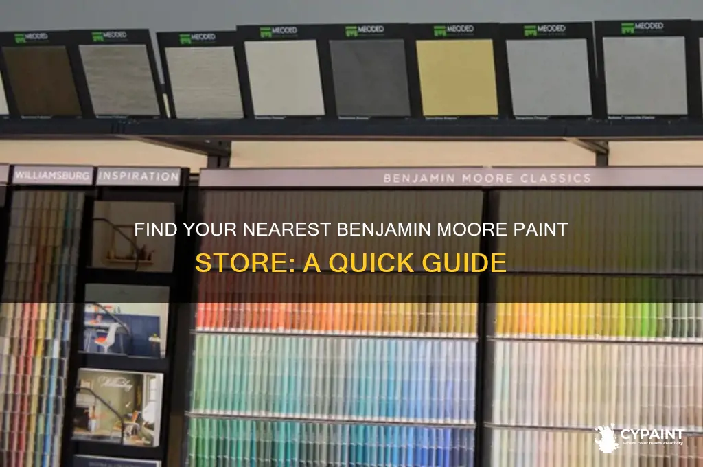 Benjamin Moore Paint Nearby