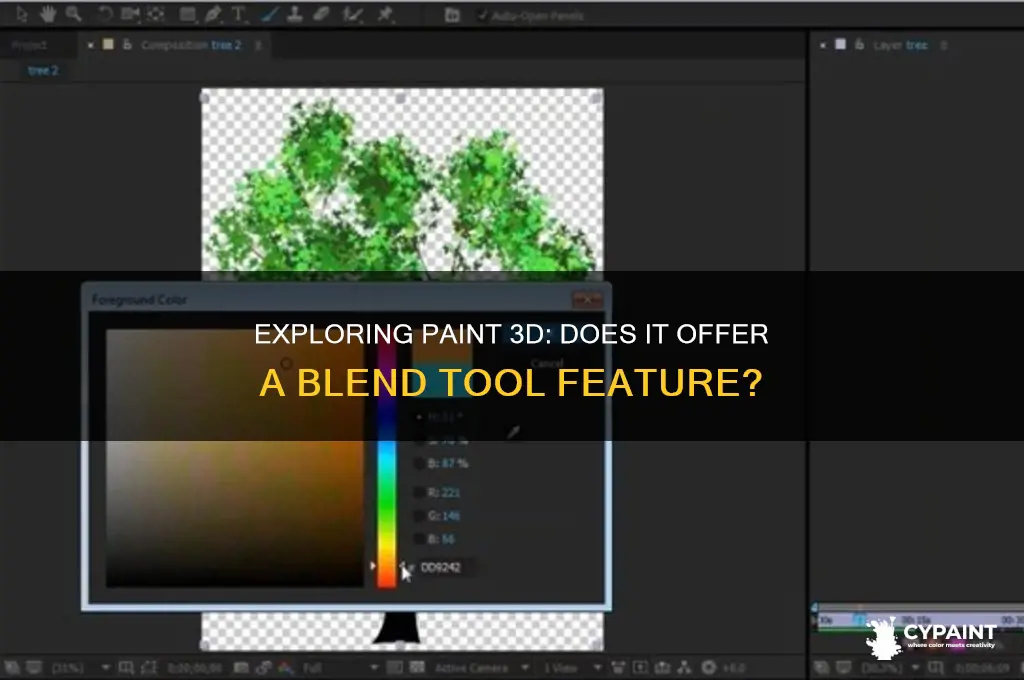 Exploring Paint 3D: Does It Offer A Blend Tool Feature? | CyPaint
