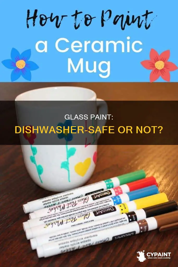 Glass Paint: Dishwasher-Safe Or Not? | CyPaint