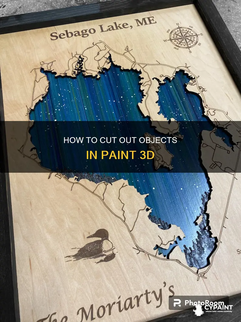 How To Cut Out Objects In Paint 3D | CyPaint