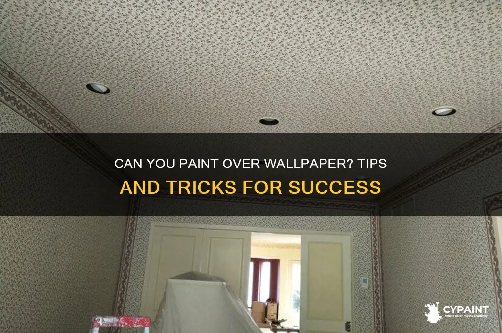 Can You Paint Over Wallpaper? Tips And Tricks For Success | CyPaint
