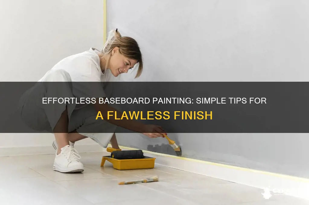 Effortless Baseboard Painting: Simple Tips For A Flawless Finish | CyPaint