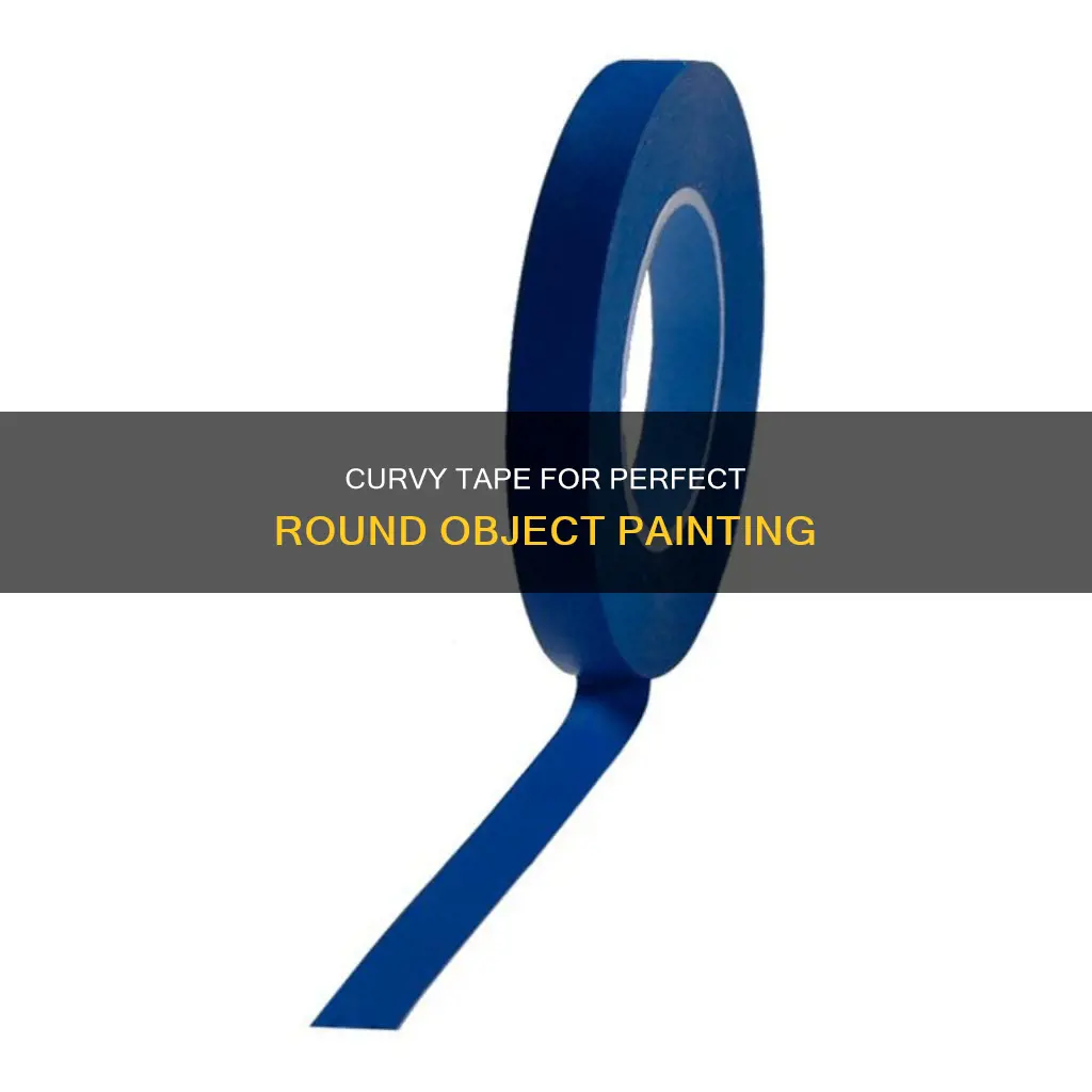 Curvy Tape For Perfect Round Object Painting | CyPaint
