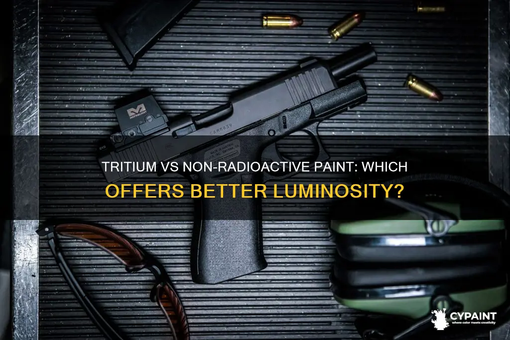 Tritium Vs Non-Radioactive Paint: Which Offers Better Luminosity? | CyPaint