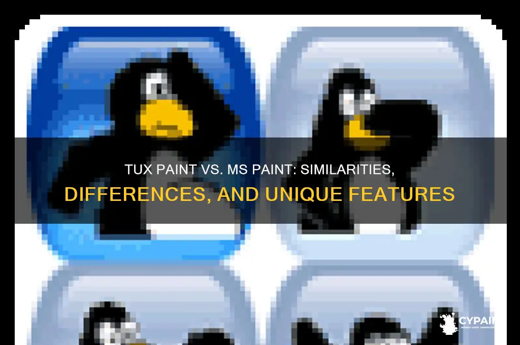 Tux Paint Vs. Ms Paint: Similarities, Differences, And Unique Features ...