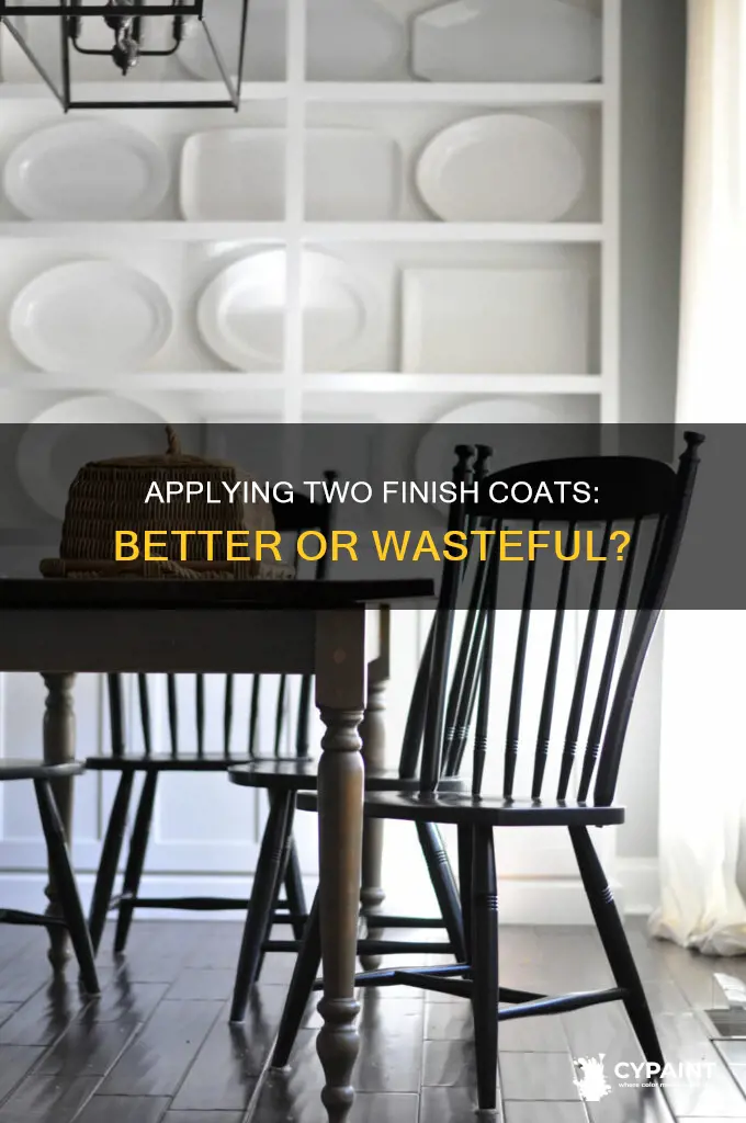 Applying Two Finish Coats: Better Or Wasteful? | CyPaint