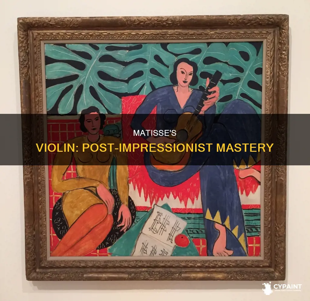 Matisse's Violin: Post-Impressionist Mastery | CyPaint