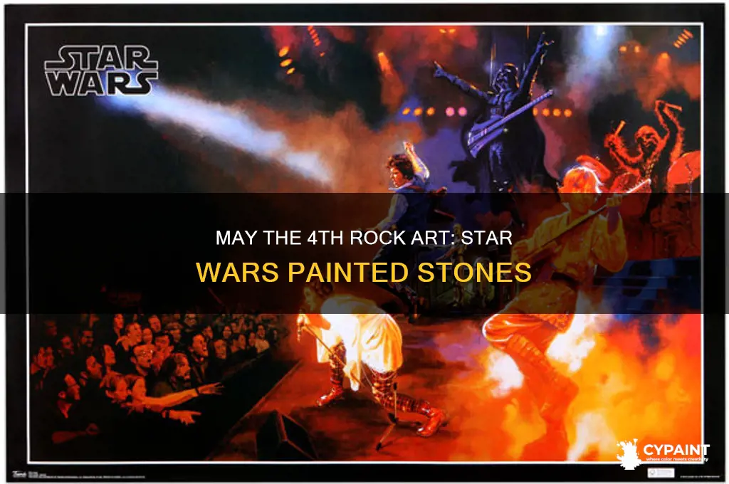 May The 4Th Rock Art: Star Wars Painted Stones | CyPaint