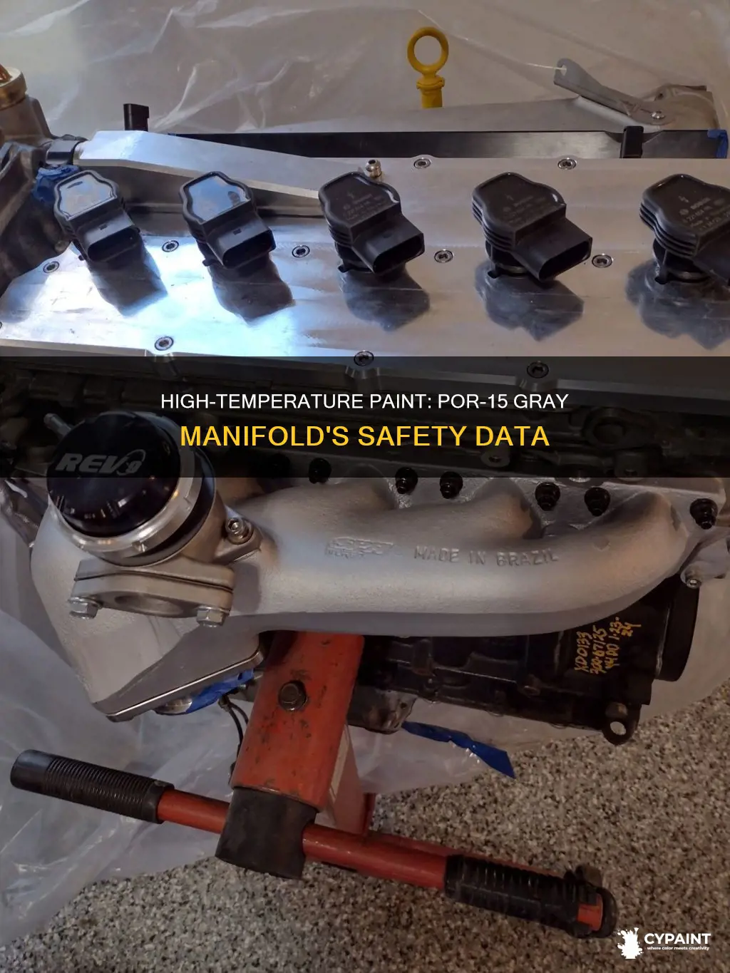 High-Temperature Paint: Por-15 Gray Manifold's Safety Data | CyPaint