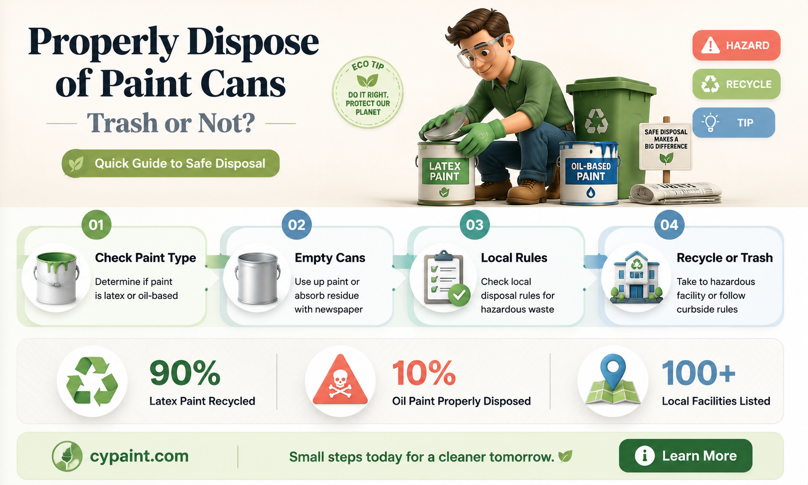 Where To Throw Away Paint